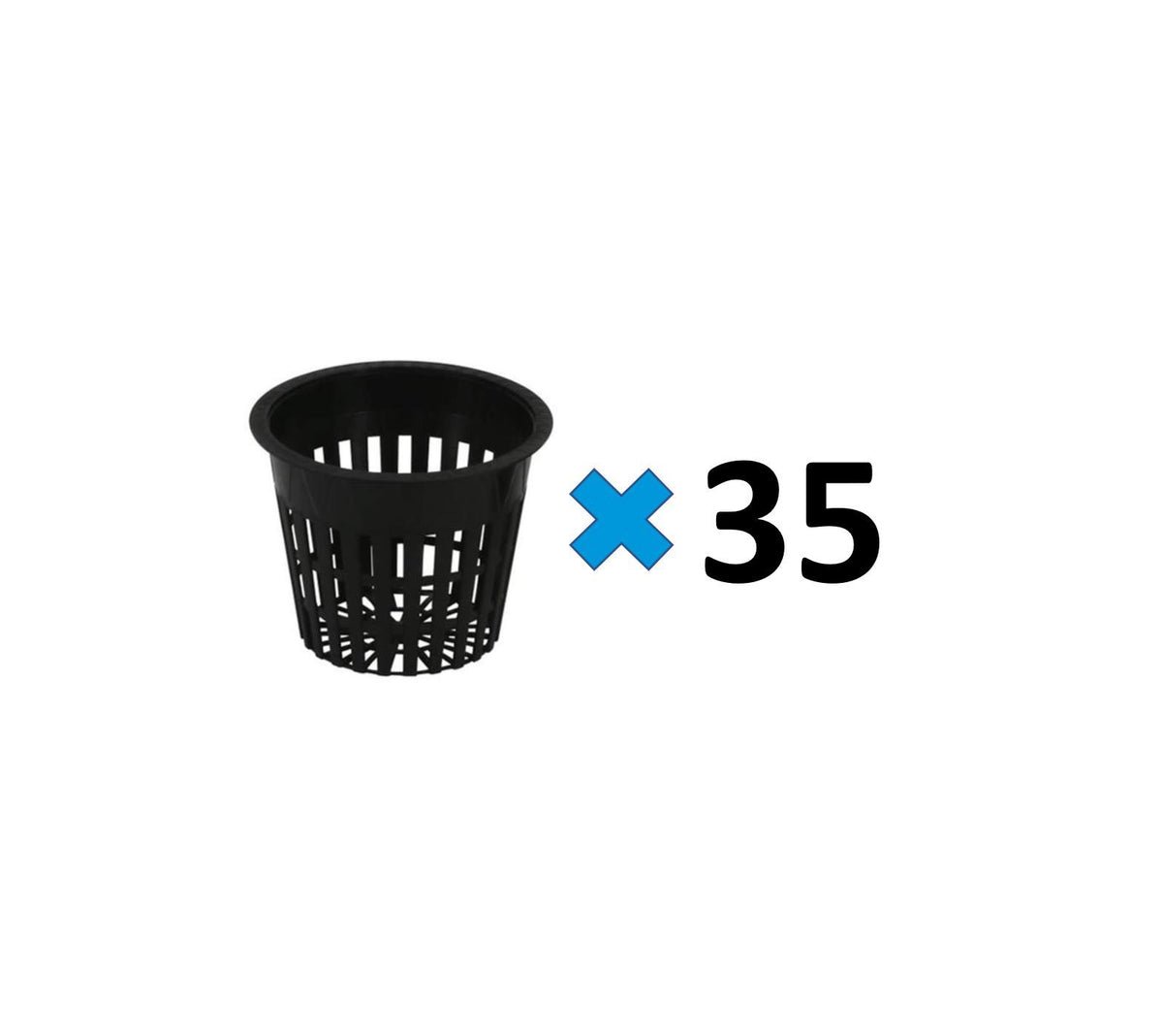 2" Net Pots (100 count) For Hydroponic Gardening - IGWorks